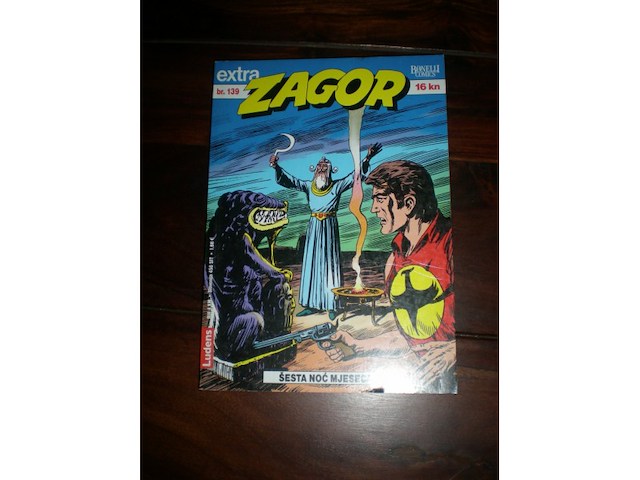 ZAGOR  EXTRA  139  ŠESTA  NOĆ  MJESECA ludens