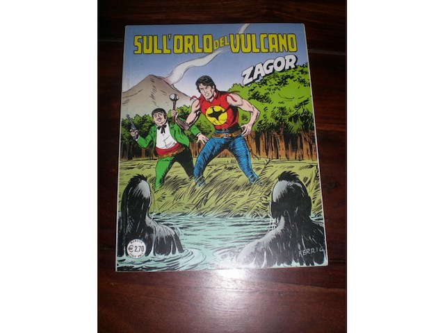 ZAGOR  513 SULL`ORLO  DEL  VULCANO* italijanski