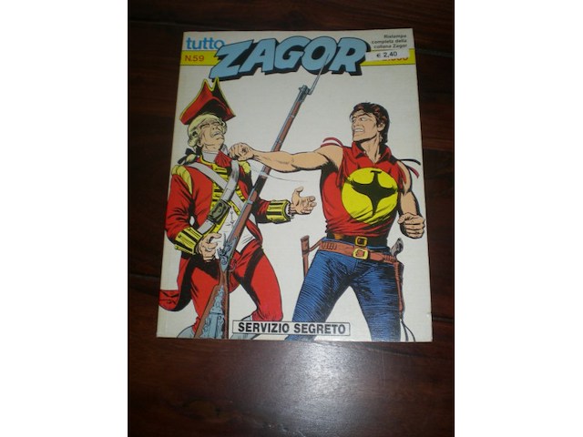 ZAGOR  TUTTO  59  SERVIZIO  SEGRETO*