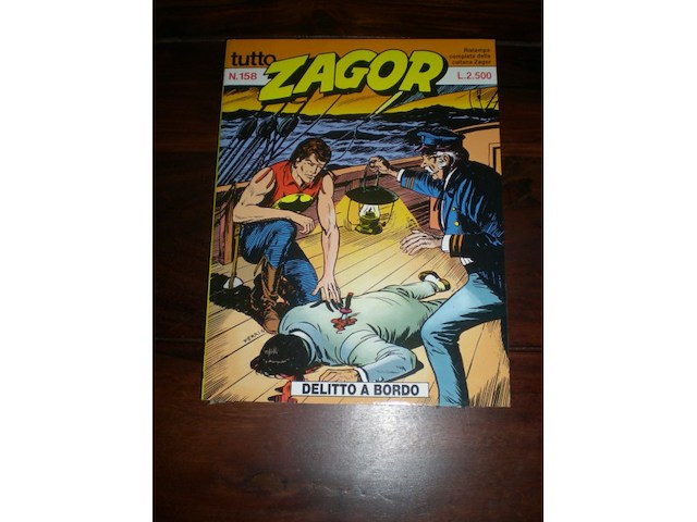 ZAGOR  TUTTO  158  DELITTO  A  BORDO*