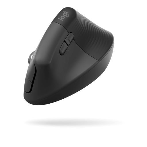 Logitech - Logitech Lift Vertical Ergonomic Mouse - Graphite