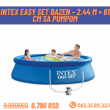 INTEX EASY SET bazen - 2.44 m × 61 cm sa pumpom