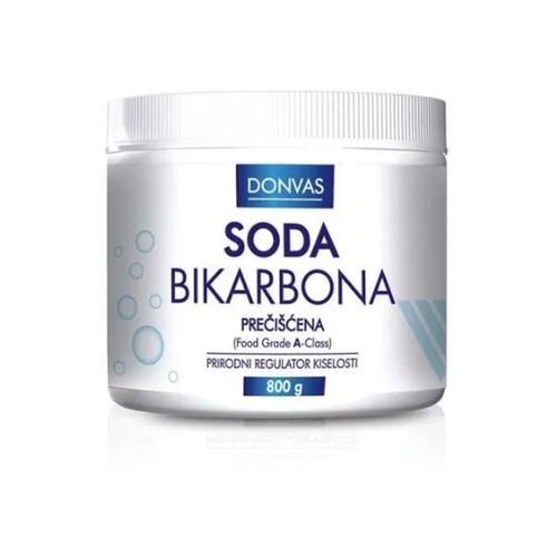 SODA BIKARBONA DONVAS® prečišćena, 800g + GRATIS SODA BIKARBONA DONVAS® prečišćena, 180g