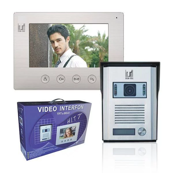 Video interfon za jednog korisnika HIT-7
Video interfon za jednog korisnika HIT-7