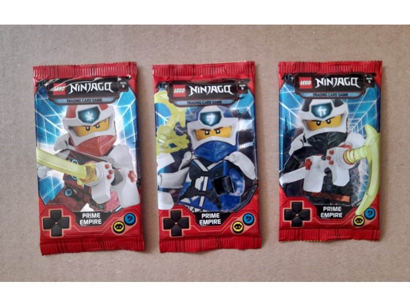 Lego Ninjago, Prime Empire, Blue Ocean, 3 kesice