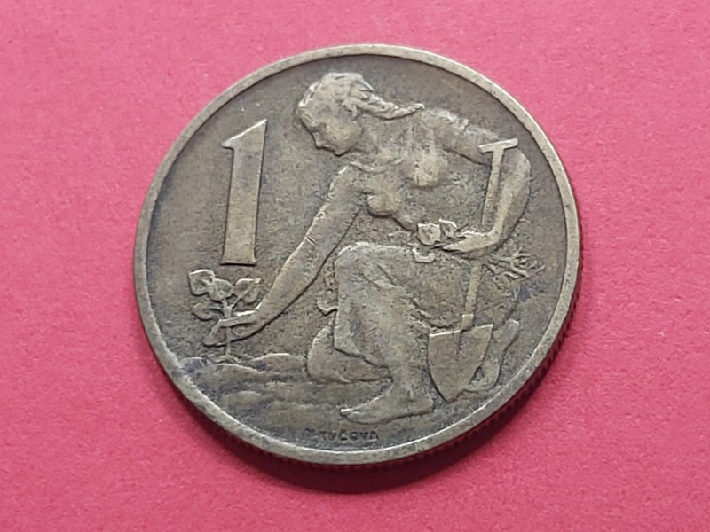 Čehoslovačka - 1 kruna 1962 god