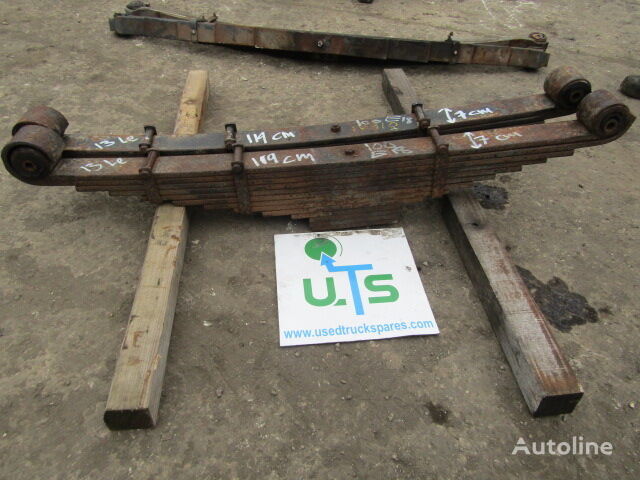 IVECO 100E18 MUNICIPAL COMPACTOR REAR SPRINGS 13 LEAF 119 X 7CM gibanj za IVECO TECTOR kamiona
