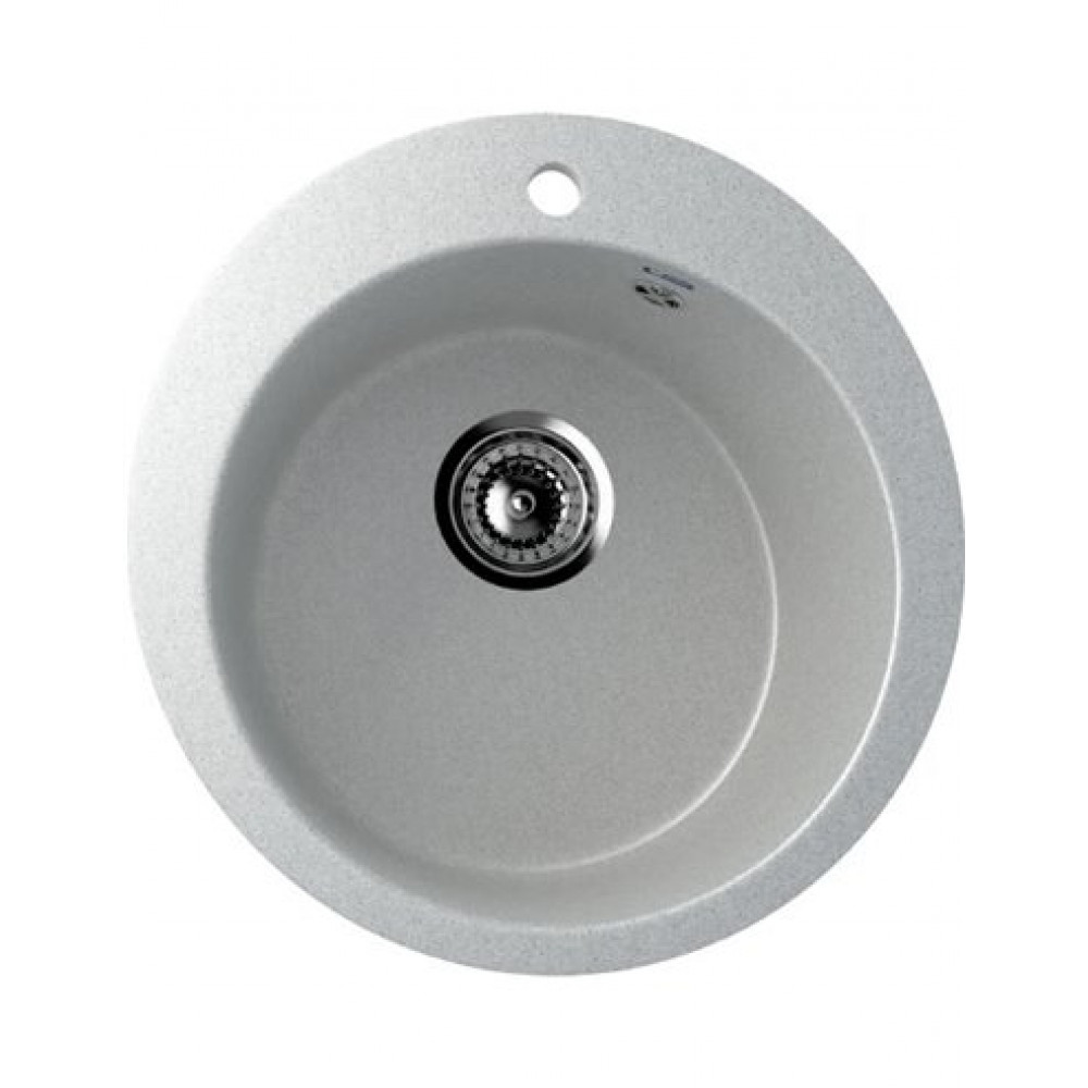 ULGRAN Granitna sudopera usadna U-405 310 siva okrugla