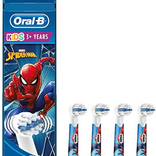 Oral-B cetkica elek. power Refill Spiderman 4 pcs