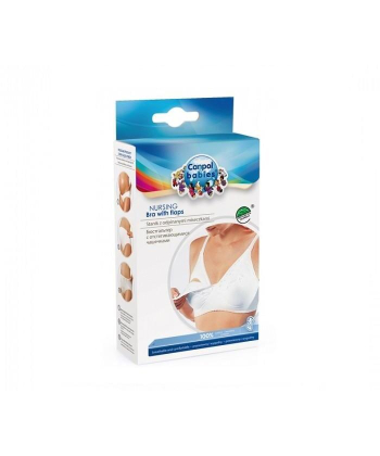 Canpol Babies grudnjak za dojilje beli classic 90d 26/766