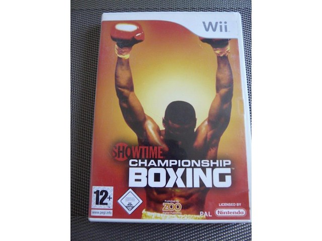 Nintendo Wii igra - CHAMPIONSHIP BOXING