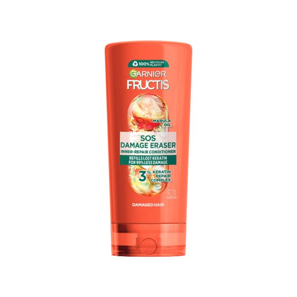 Garnier Fructis SOS Damage Eraser Balzam za unutrašnju obnovu oštećene kose, 200 ml