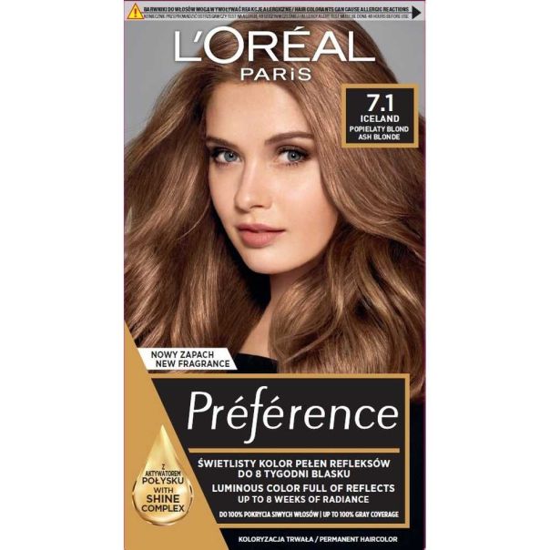 L'Oreal Paris Preference Boja za kosu 7.1