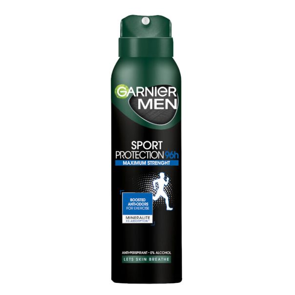 Garnier Mineral Deo Men Anti-perspirant 96H Sport 150 ml