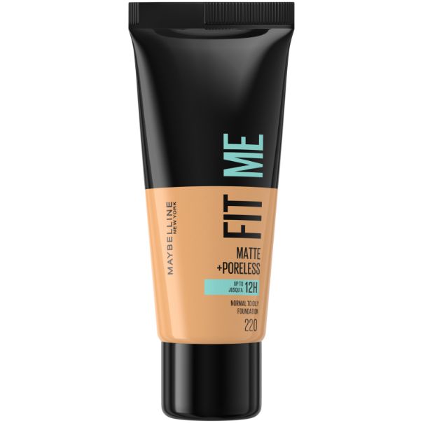 Maybelline New York Fit Me Matte Tečni Puder 220