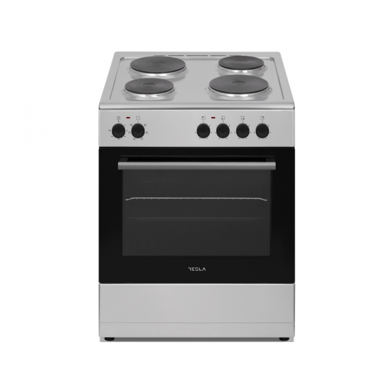 Šporet TESLA CS6400SX ringle/A/62L/83x60x60cm/inox