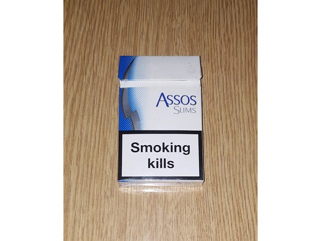 Kutija od Cigareta `ASSOS` Slims Grčka