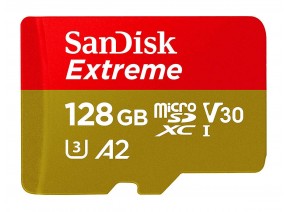 SanDisk Micro SDXC 128GB Extreme 190MB/s bez adaptera