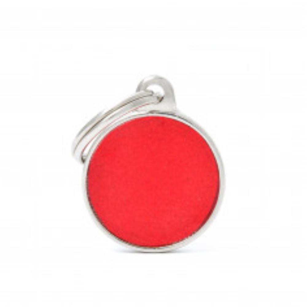 SMALL CIRCLE REFLECTIVE RED