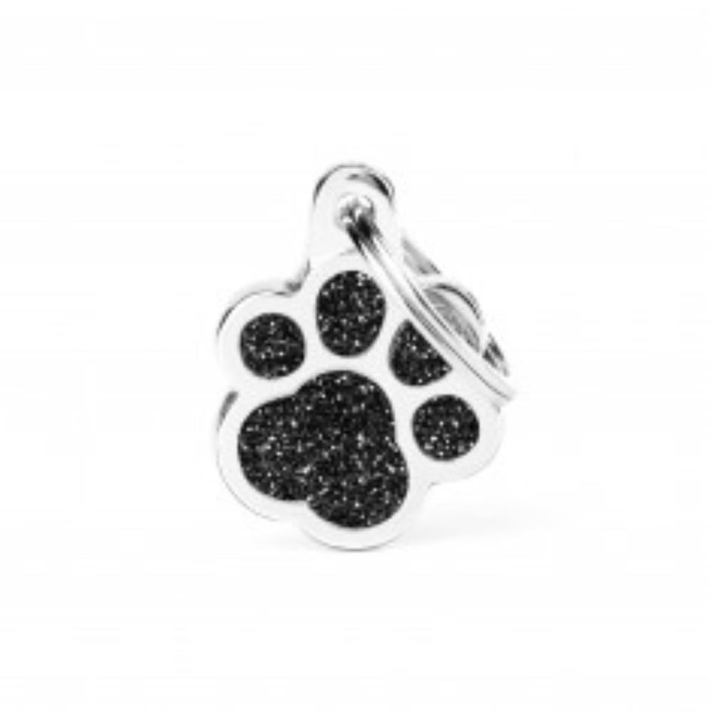 PAW GLITTER BLACK