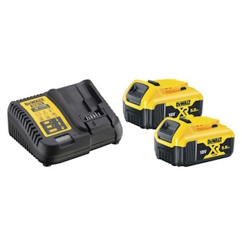 DeWalt set punjača i 2 baterije 18V 5,0Ah DCB115P2