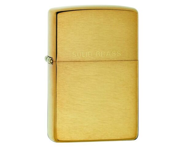 Zippo 204 Brushed Brass