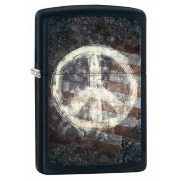 Zippo upaljač 28864 Peace on Flag