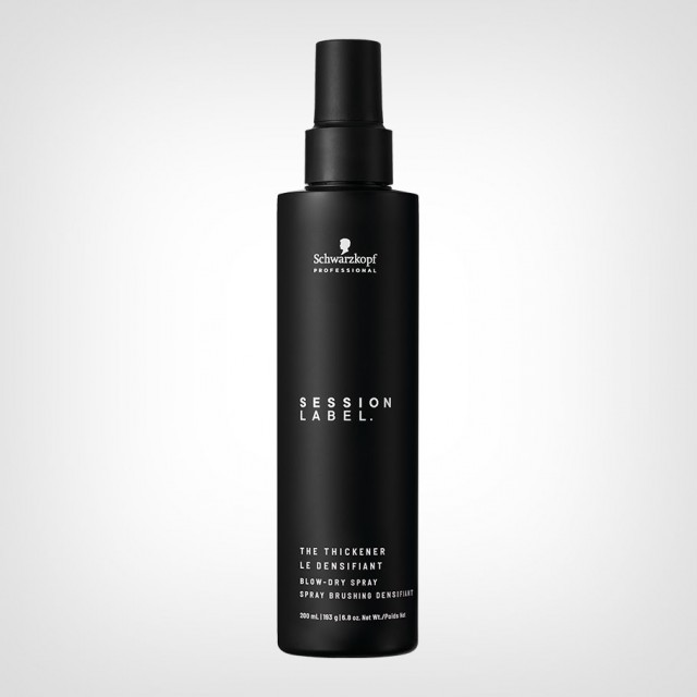 SCHWARZKOPF PROFESSIONAL SESSION LABEL THE TICKENER BLOW DRY SPRAY 200ML