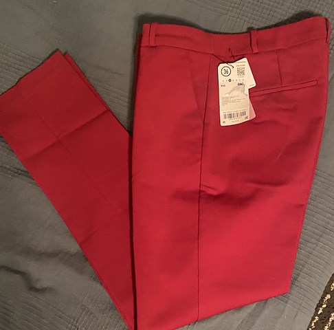 Nove Orsay crvene pantalone 36 - business look