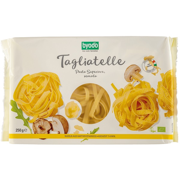 Testenina Tagliatelle organska 250g Byodo