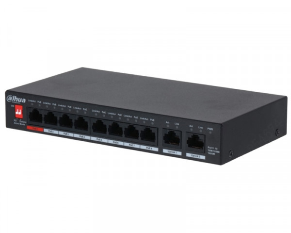 DAHUA PFS3010-8GT-96-V2 8port Ethernet PoE switch