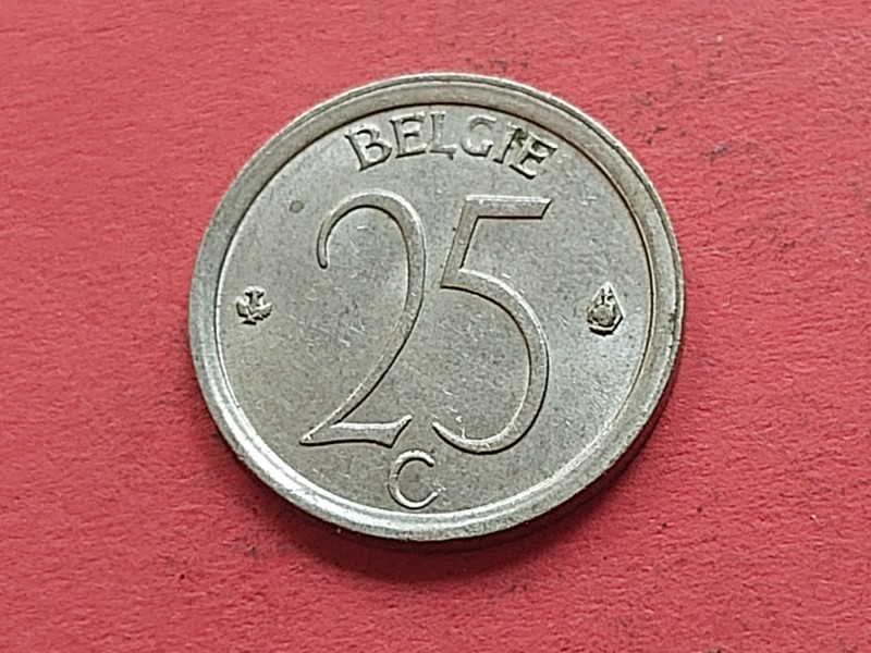 Belgija - 25 centimes 1964 god