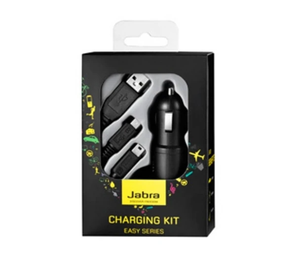 Jabra 100-65000001-60 komplet auto punjač