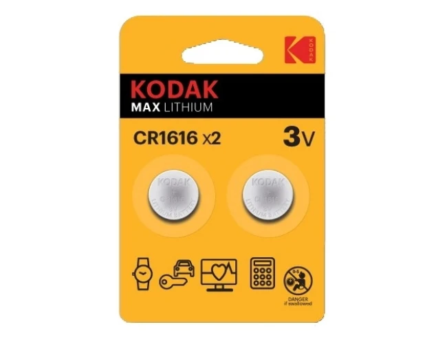 Kodak MAX CR1616 lithium baterije 2 komada