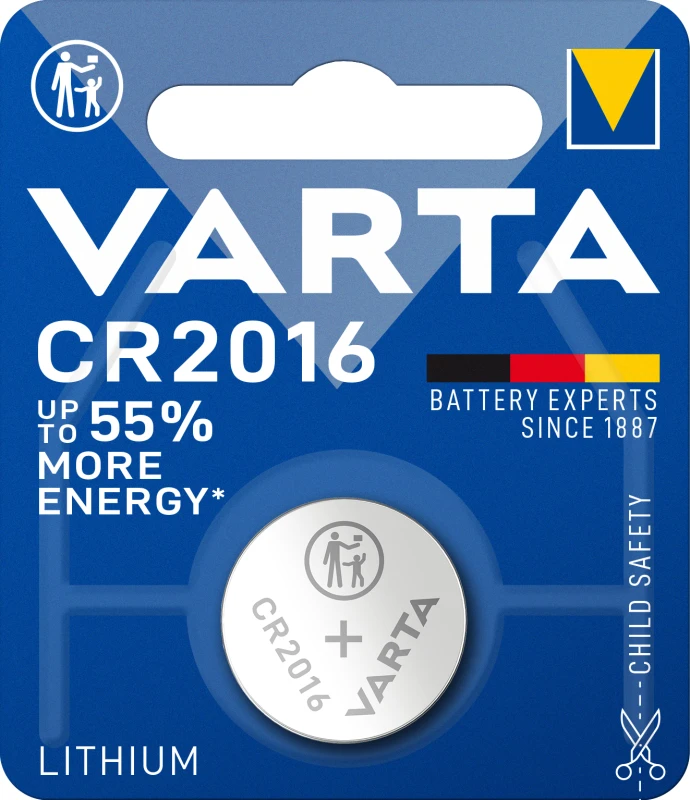 Varta CR2016 Electronics baterija