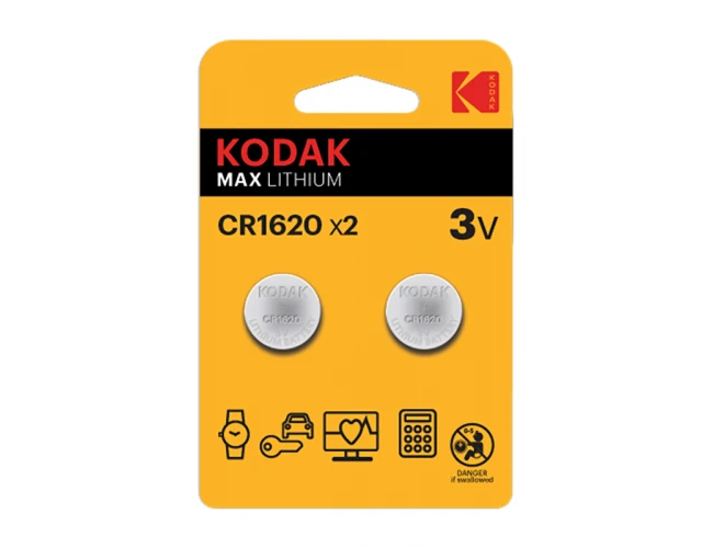 Kodak MAX CR1620 lithium baterije 2 komada