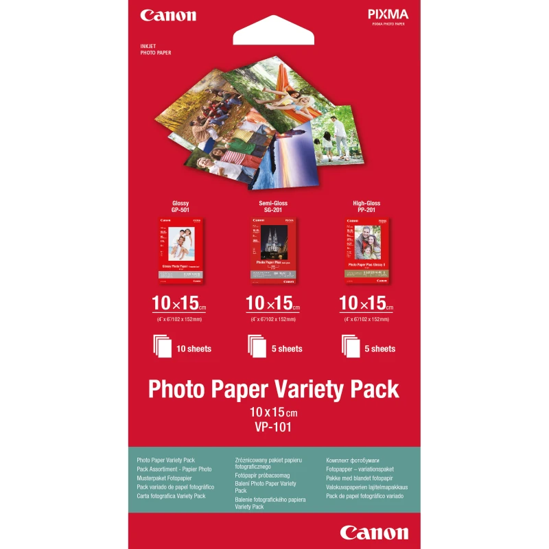 Canon Variety Pack VP-101S foto-papir