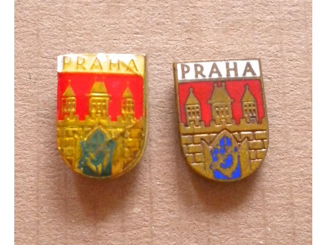 Gradovi `Grb Prag` dve značke