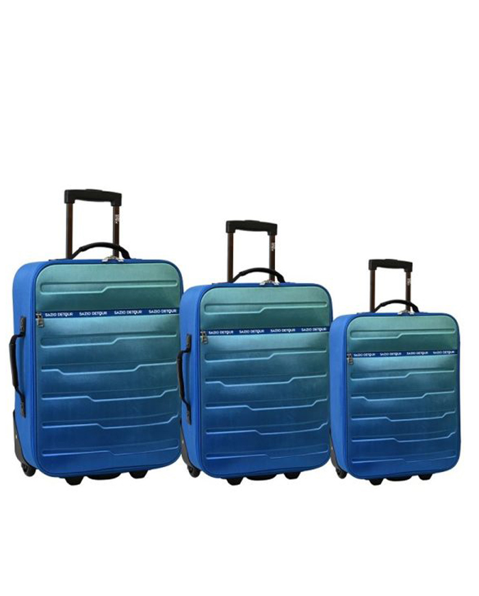 KOFER 3/1 SET SAZIO OSLO BLUE TROLLEY Statovac