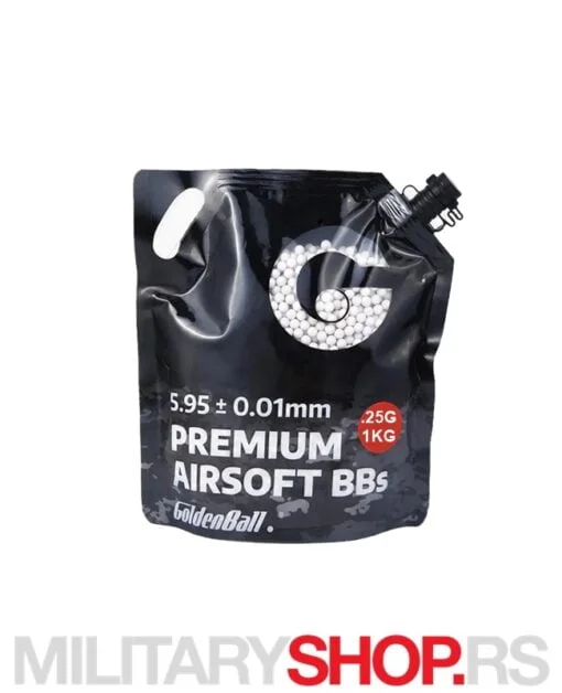 Airsoft Kuglice BBs 0,25 Golden Ball Premium