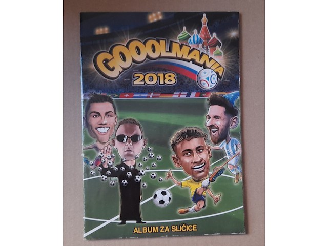 Gooolmania, Fifa 2018, Rusija, Nov prazan album