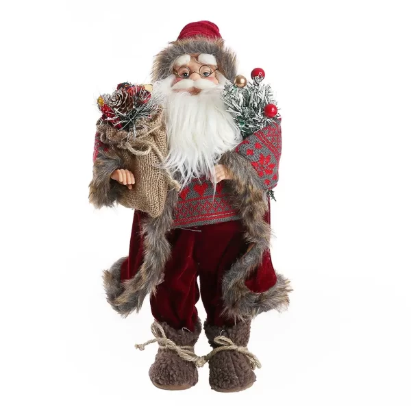Deco Santa, Deda Mraz, crvena, 45cm