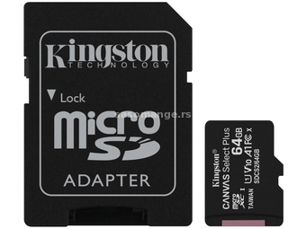 A1 MicroSDXC 64GB 100R class 10 SDCS2/64GB + adapter