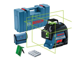 Bosch GLL 3-80 G linijski laser sa zelenim zrakom; domet 30m