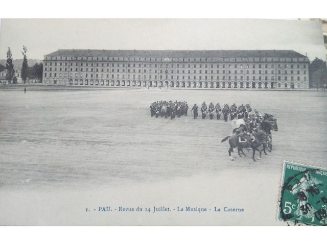14. juli 1908. god. Francuska Parada vojske