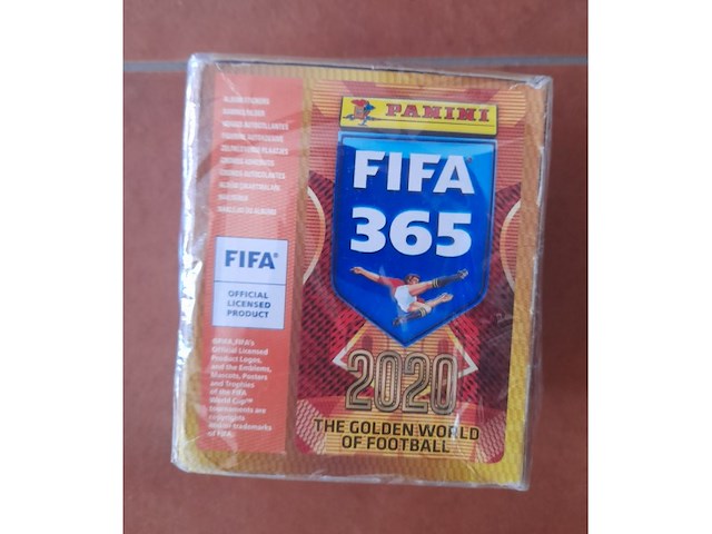Fifa 365, 2020, Panini, Kutija sa 50 kesica