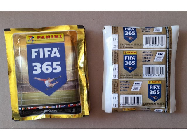 Fifa 365, 2015, Panini, 50 kesica sa sličicama