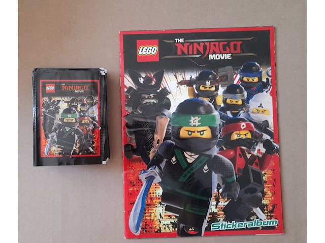 Lego Ninjago Movie, Blue Ocean, Album i 50 kesica