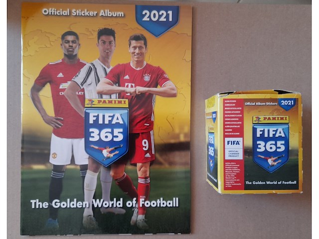 Fifa 365 2021, Panini, Album i kutija sa sličicama