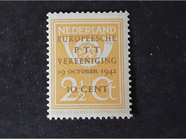 Marke 1945 Holandija 1942 falc